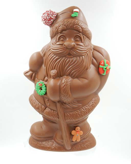 Hollow Large Santas - Bromilow Chocolates